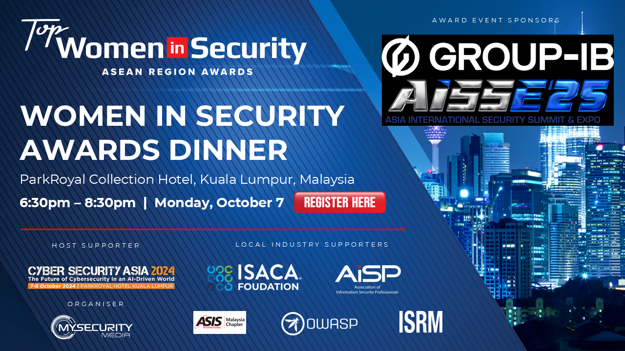 Top Women in Security ASEAN Region Awards 2024